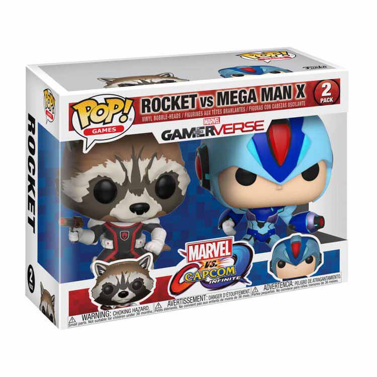 خرید عروسک POP! - شخصیت‌های Rocket و Mega Man X با بهترین قیمت