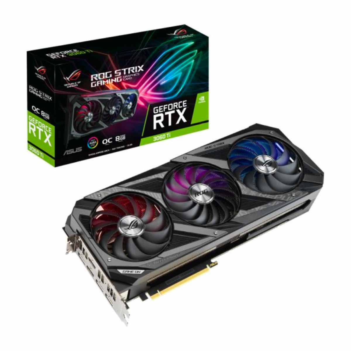 خرید کارت گرافیک ایسوس Graphics ASUS ROG Strix RTX3060TI O8G Gaming با ...