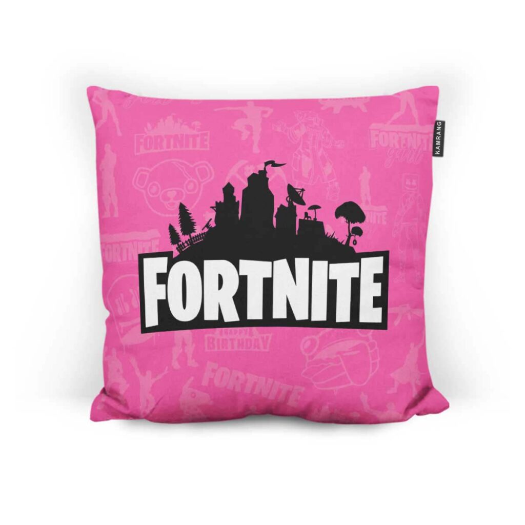 خرید کوسن گیمینگ Fortnite Pink Cushion با بهترین قیمت
