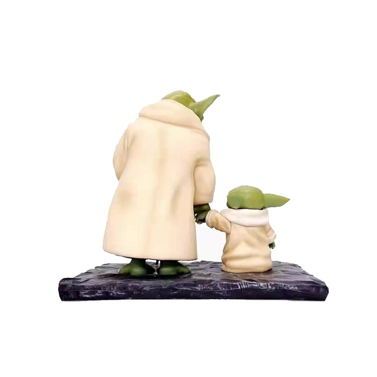 خرید اکشن فیگور گروگو و استاد یودا Star Wars Grogu Master Yoda با ...