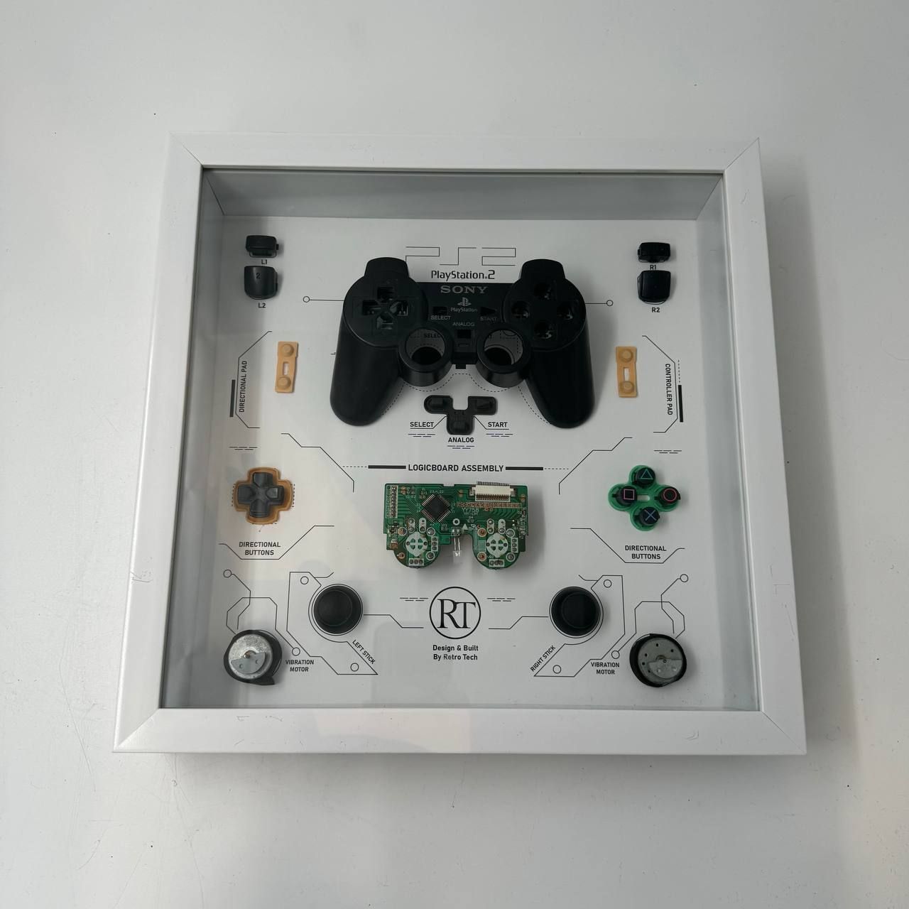 خرید تابلو سفید دسته Panel Retro PS2 با بهترین قیمت