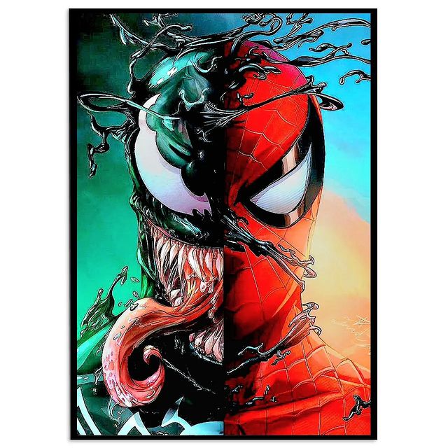 خرید تابلو ونوم اسپایدرمن Venom Spider Man Panel سایز 30 در 20 با ...