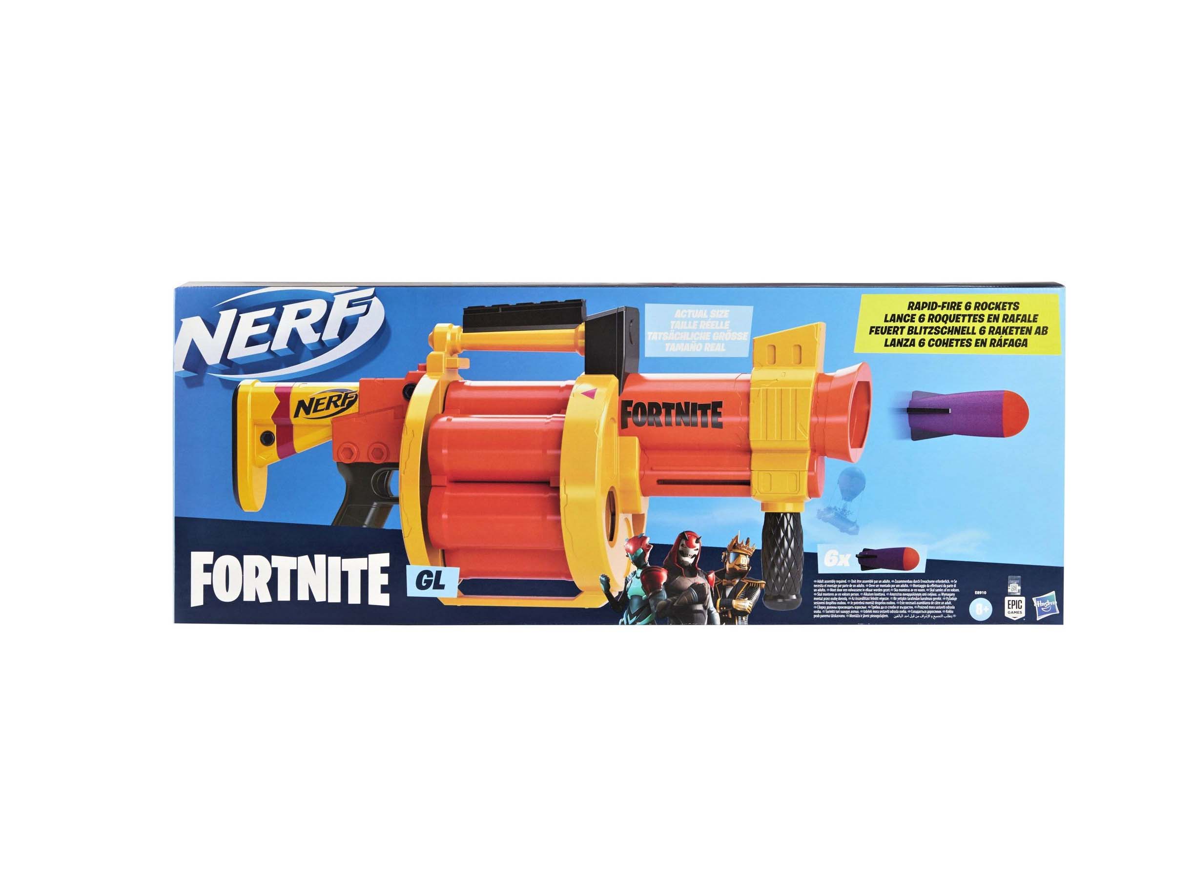 خرید تفنگ نرف Nerf Fortnite GL با بهترین قیمت