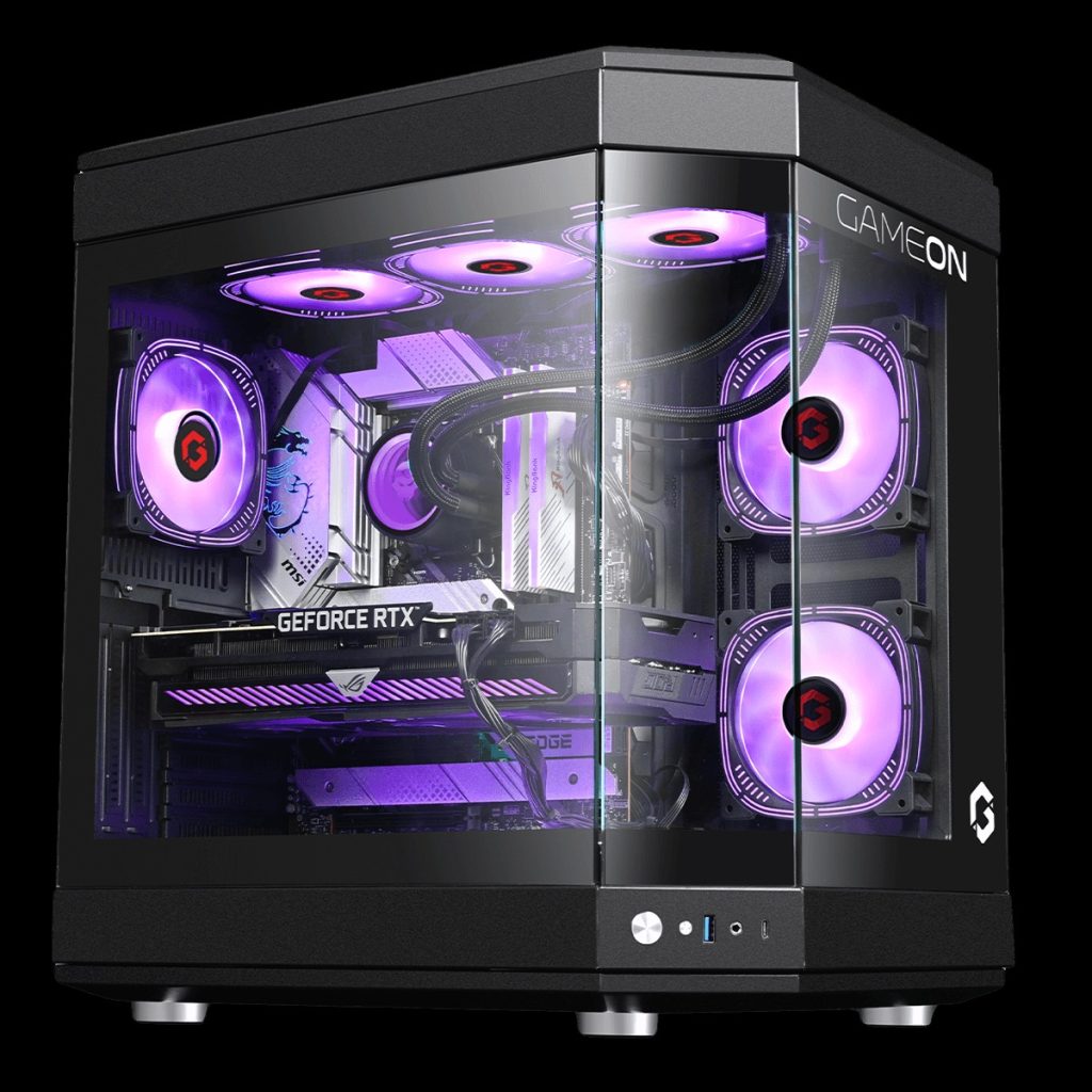 خرید کیس GAMEON Valkyrie Series Mid Tower Gaming Case Black با بهترین قیمت